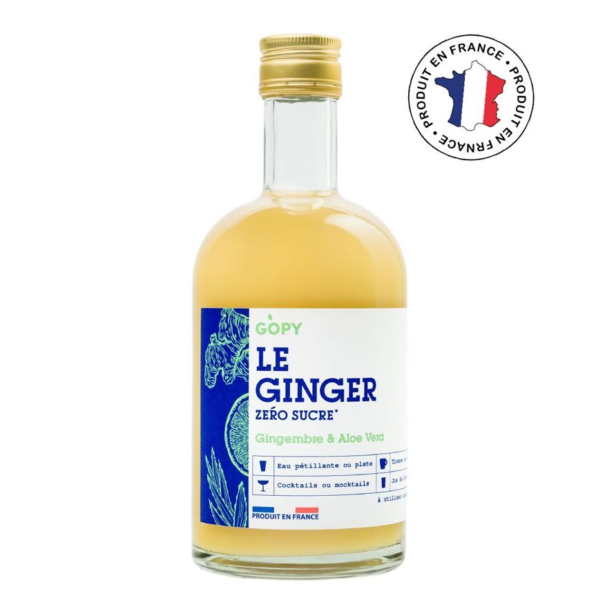 Le Ginger Aloe Vera Réduit en Sucre BIO