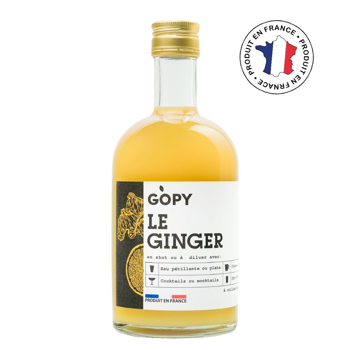 Le Ginger Gopy 500ml - 55% de gingembre